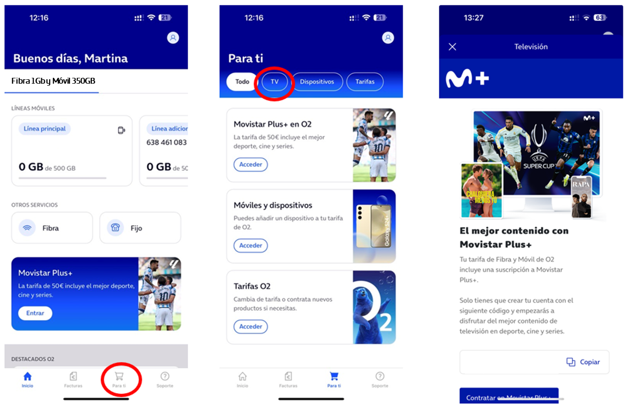 Soy cliente de O2, ¿Cómo puedo disfrutar de Movistar Plus+ incluido en mi tarifa? | Ayuda ...